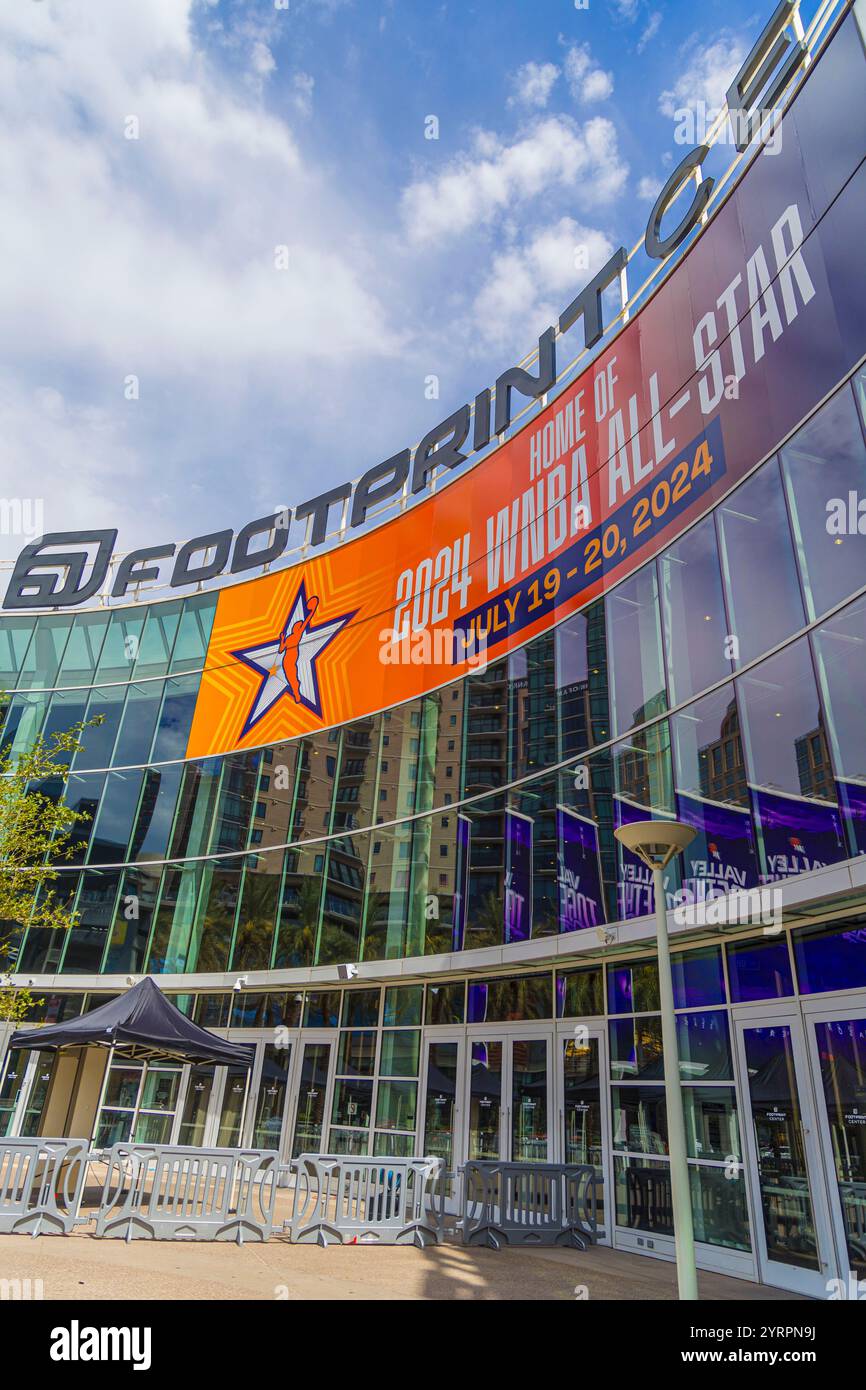 Footprint Center arena in downtown Phoenix, Arizona, United States ...
