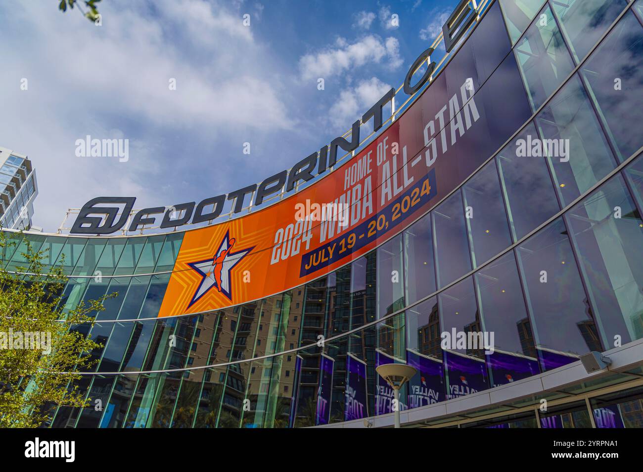 Footprint Center arena in downtown Phoenix, Arizona, United States ...