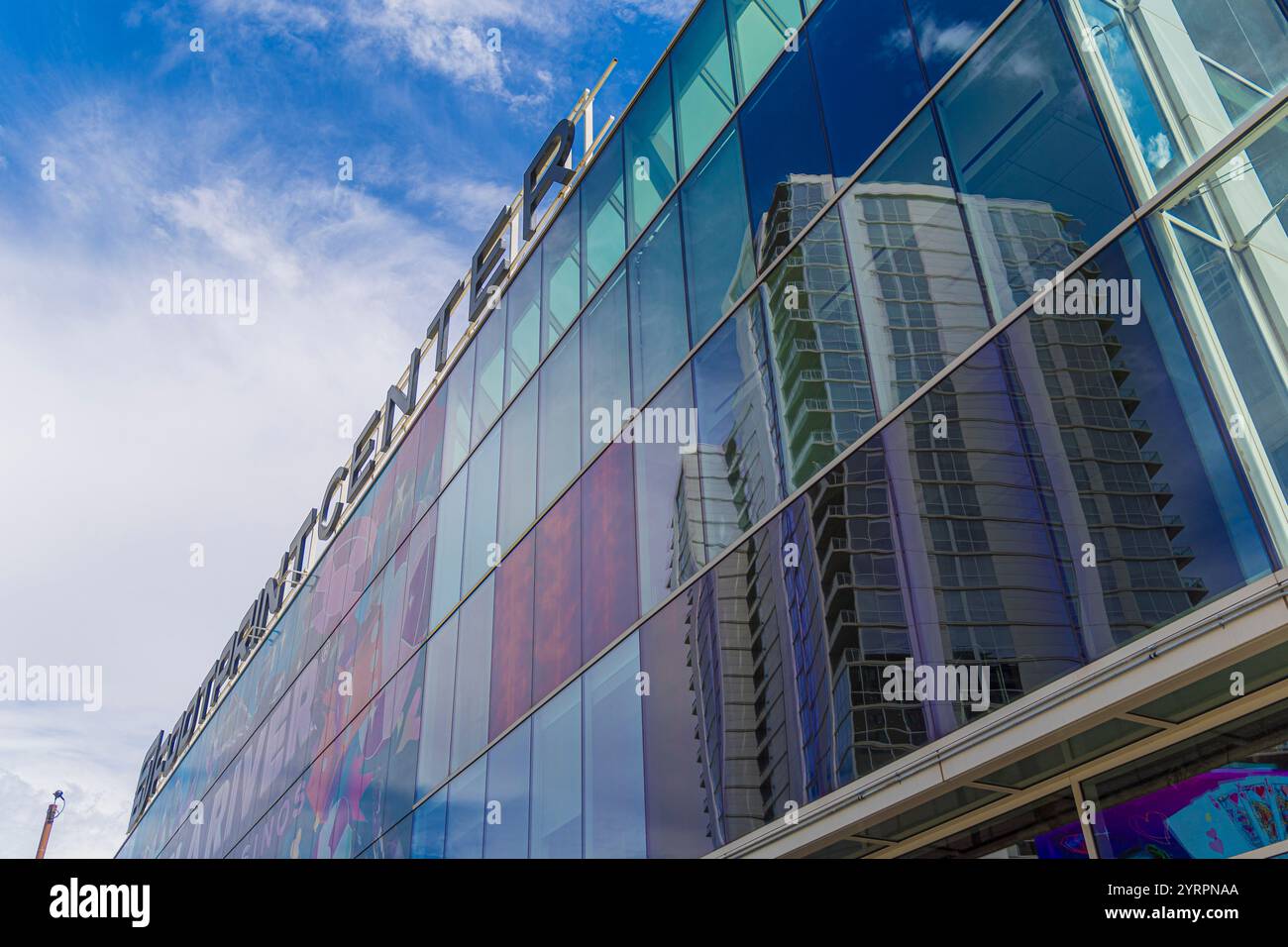 Footprint Center arena in downtown Phoenix, Arizona, United States ...