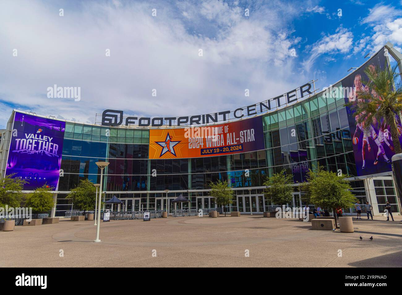 Footprint Center arena in downtown Phoenix, Arizona, United States ...