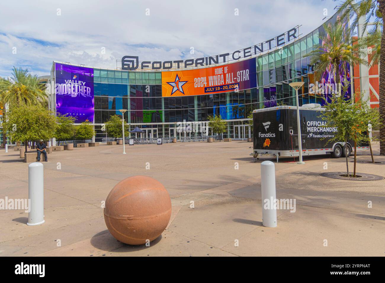 Footprint Center arena in downtown Phoenix, Arizona, United States ...