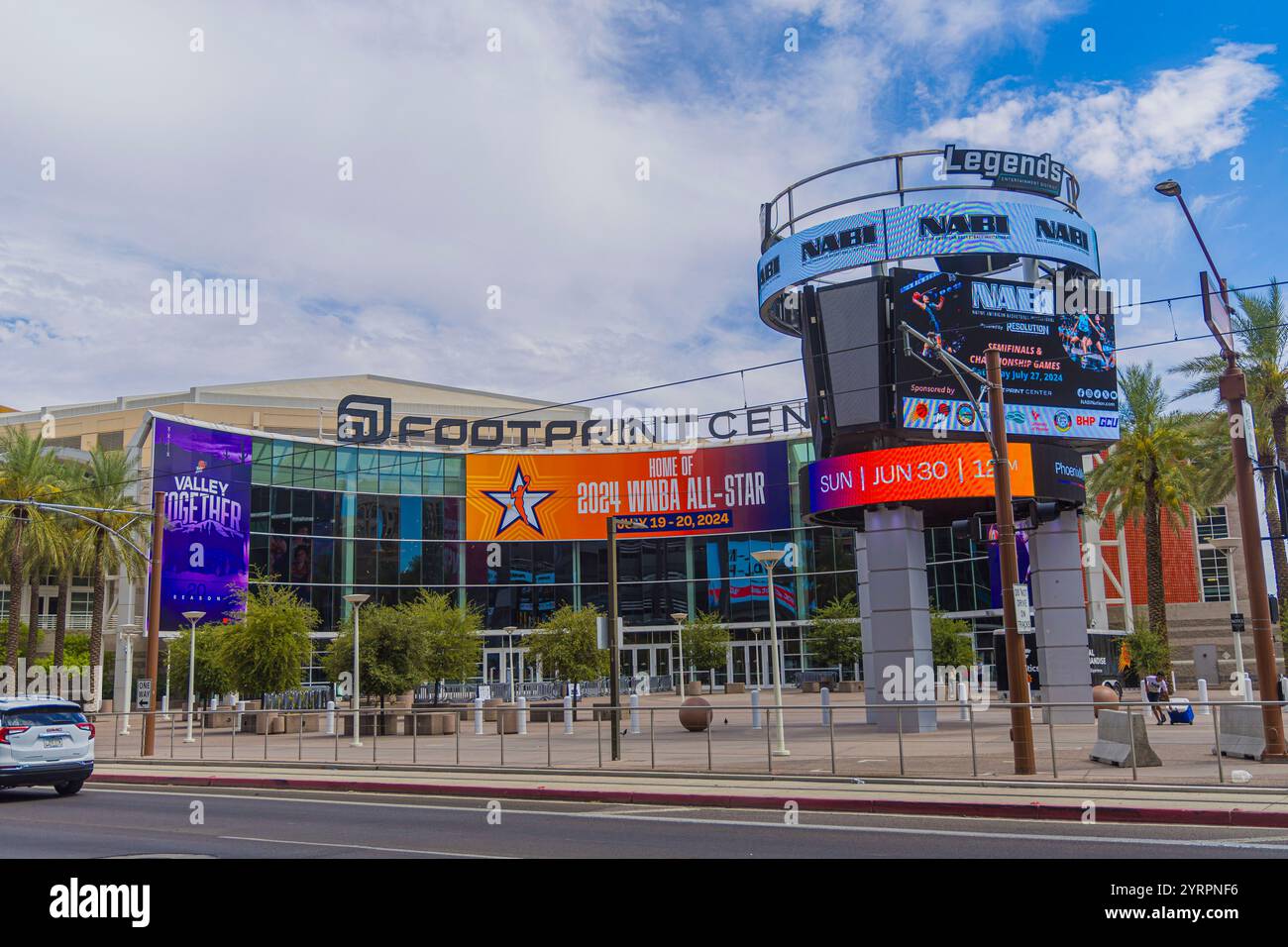 Footprint Center arena in downtown Phoenix, Arizona, United States ...
