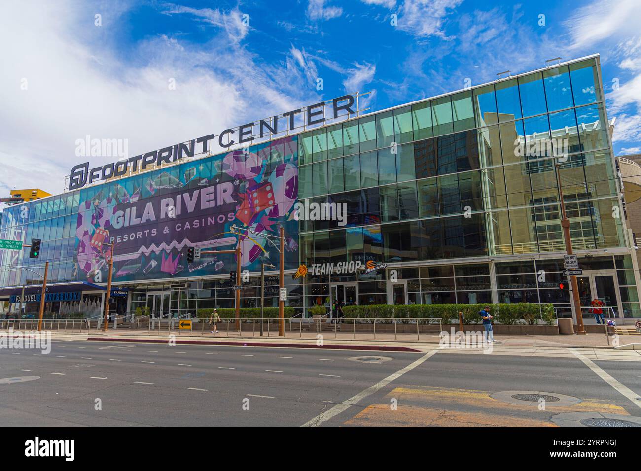 Footprint Center arena in downtown Phoenix, Arizona, United States ...