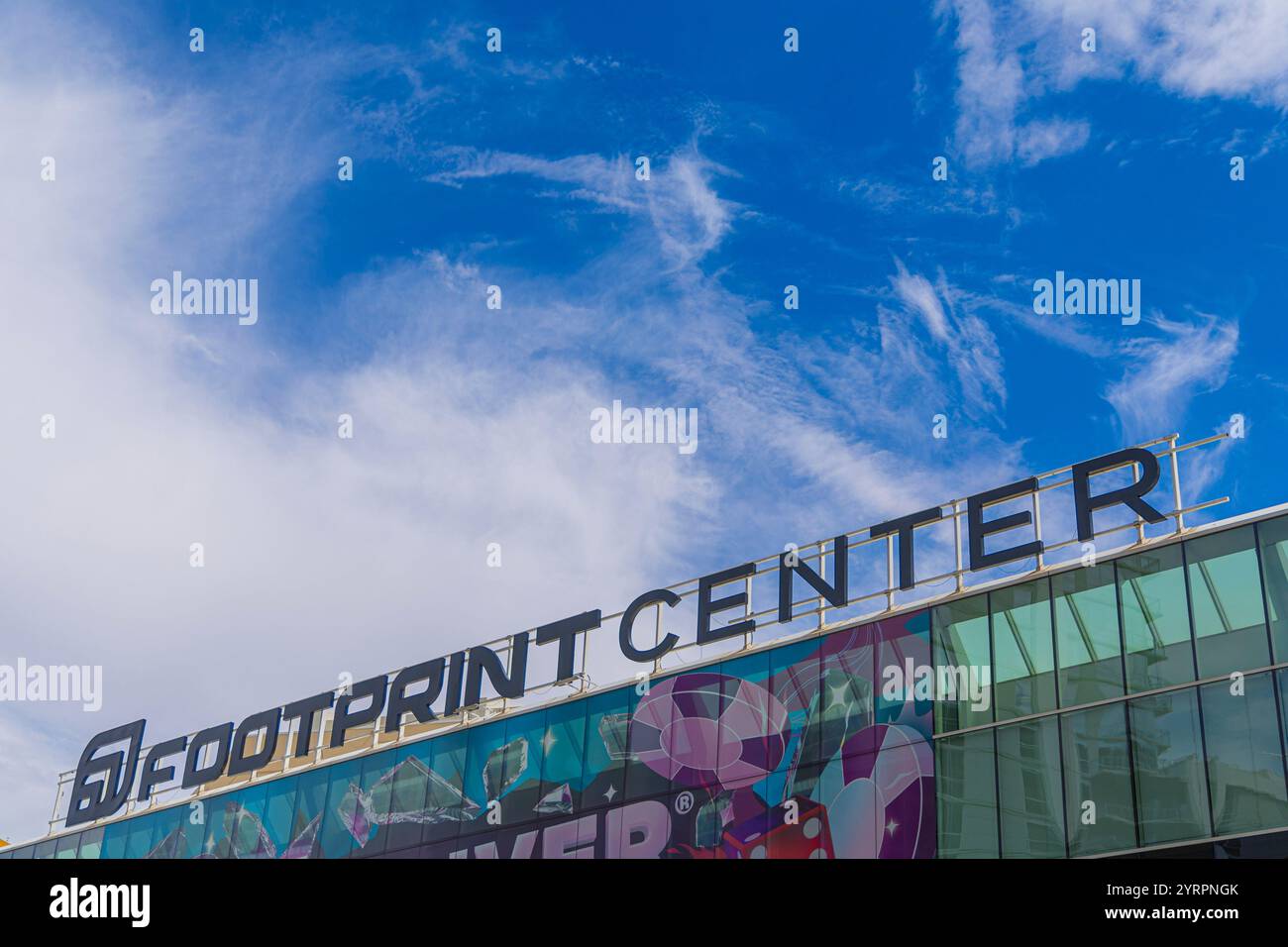 Footprint Center arena in downtown Phoenix, Arizona, United States ...