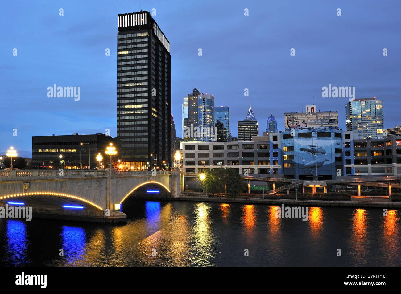 Market Street Bridge across Schuilkill River, Philadelphia ...