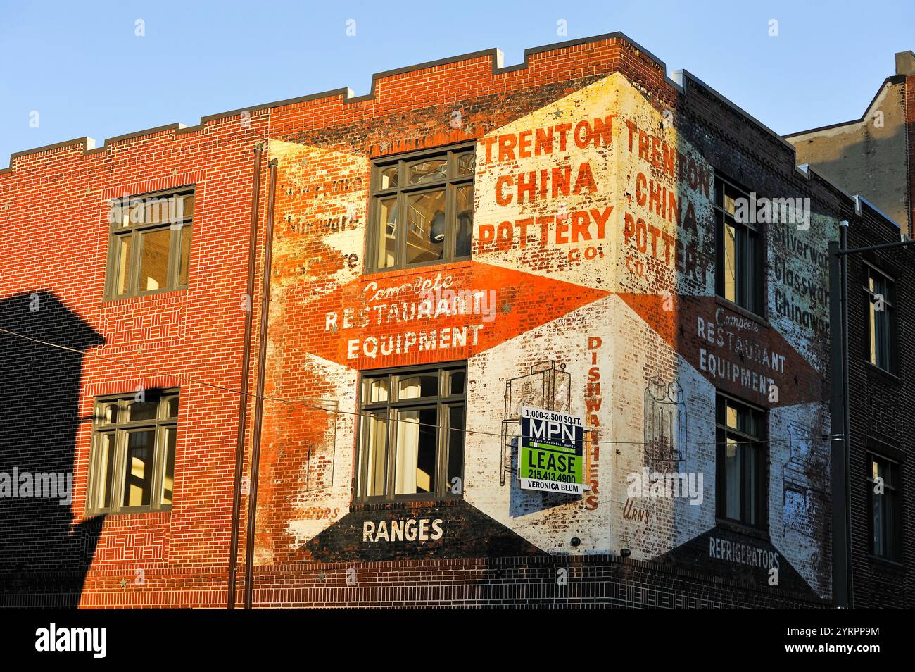old hand-painted advertising signage, Philadelphia, Commonwealth of ...
