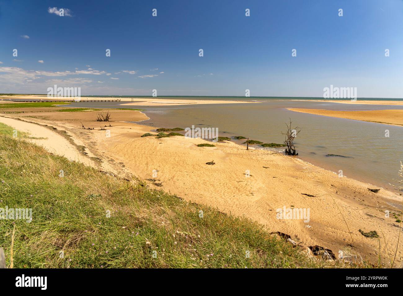 Beach And Lagoon At The Belle Henriette National Nature Reserve L Beach And Lagoon At The Belle Henriette National Nature Reserve L