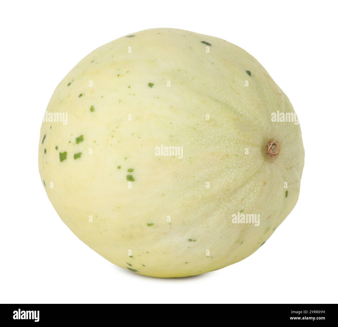 One fresh ripe melon isolated on white Stock Photo - Alamy