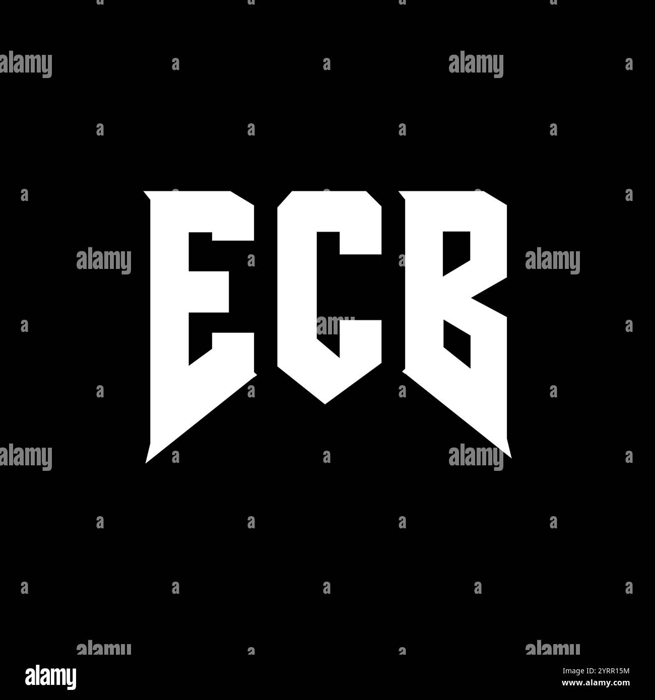 Ecb logo Black and White Stock Photos & Images - Alamy