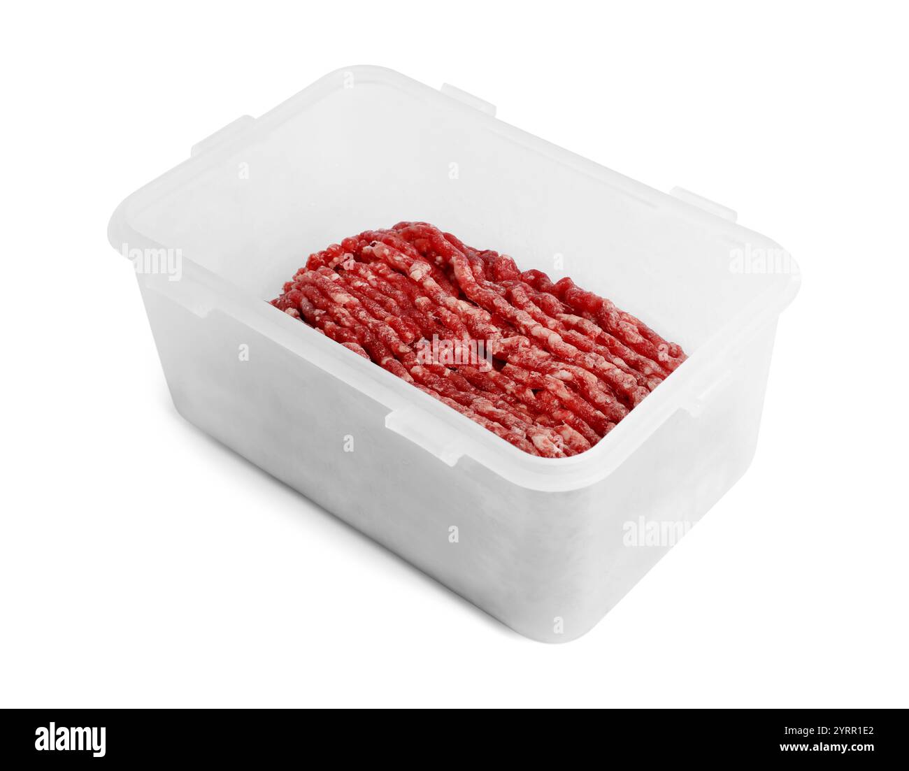 Frozen meat in fridge Cut Out Stock Images & Pictures - Alamy