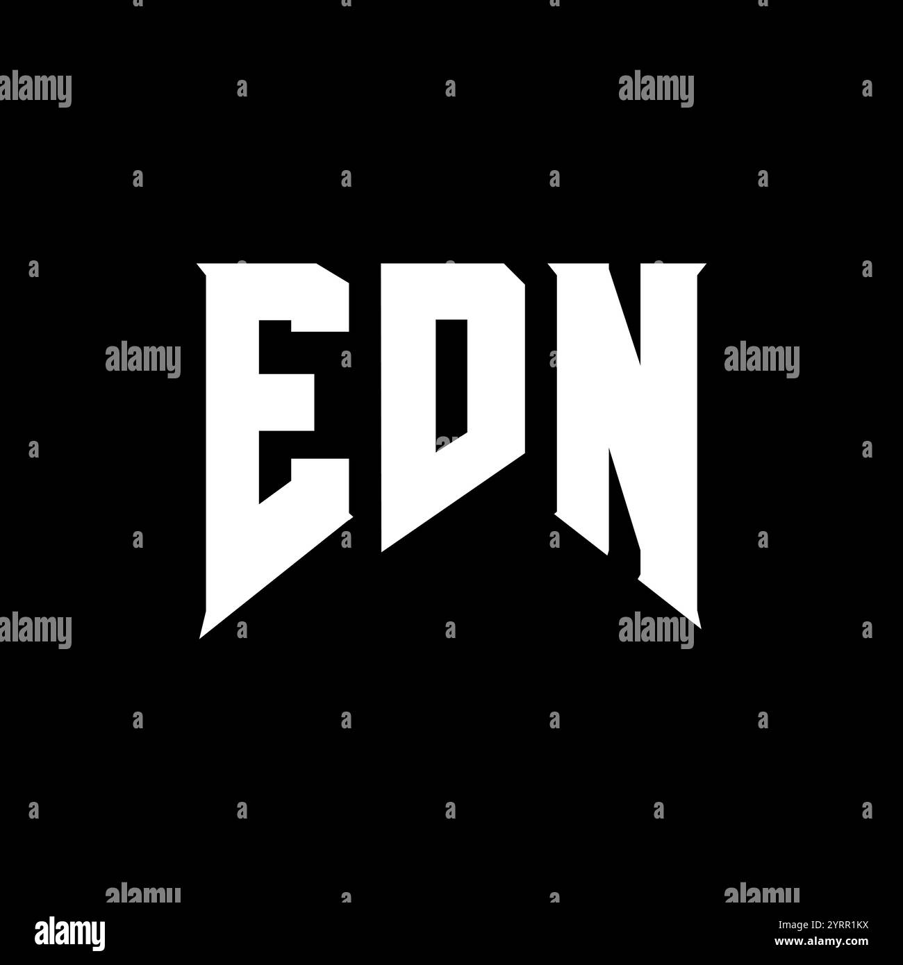 Edn technology company logo Stock Vector Images - Alamy