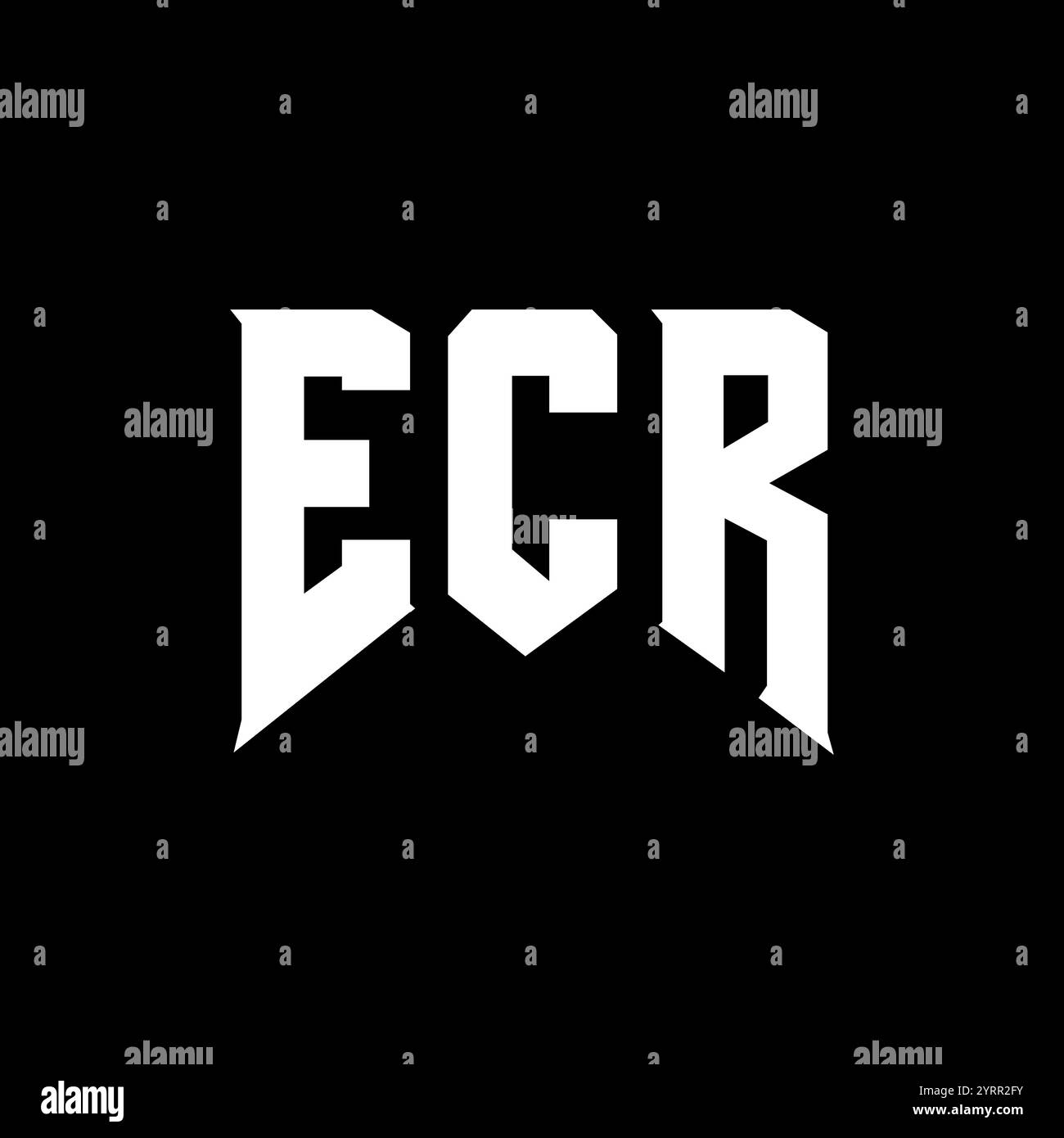 Ecr logo design hi-res stock photography and images - Alamy