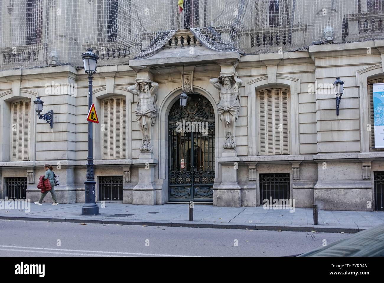 Madrid real academia nacional de medicina espanola hi-res stock ...