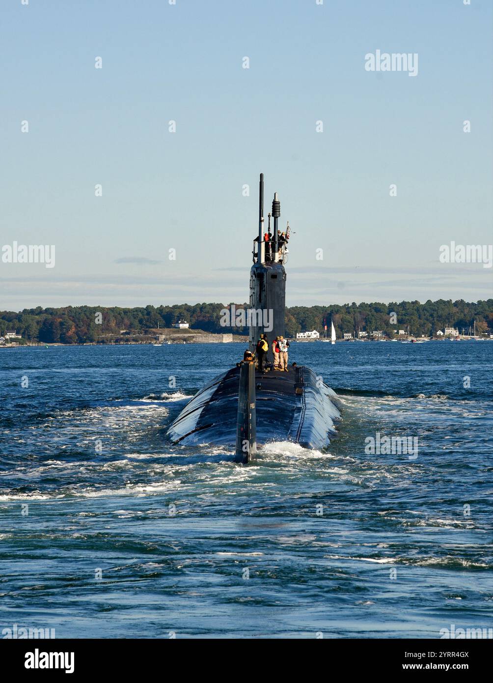 KITTERY, Maine (Sep 27, 2024) USS Washington (SSN 787) arrives at ...