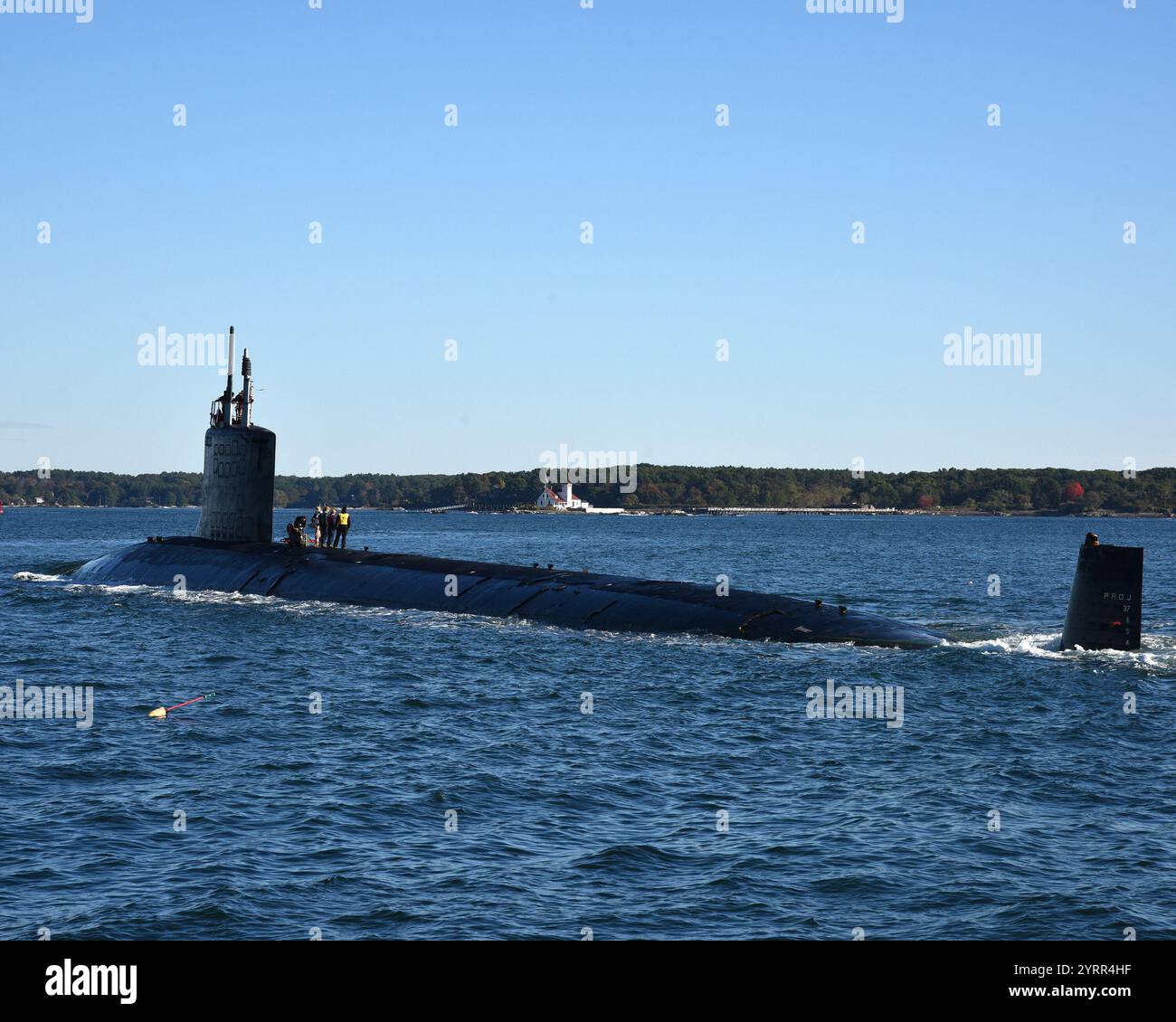 KITTERY, Maine (Sep 27, 2024) USS Washington (SSN 787) arrives at ...