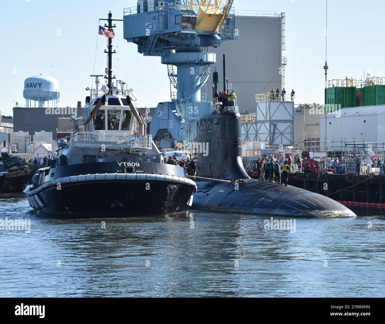 KITTERY, Maine (Sep 27, 2024) USS Washington (SSN 787) arrives at ...