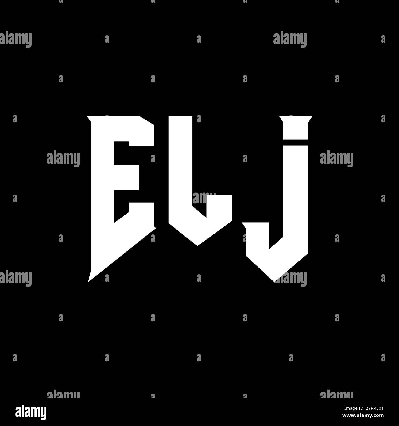 Elj logo design hi-res stock photography and images - Alamy