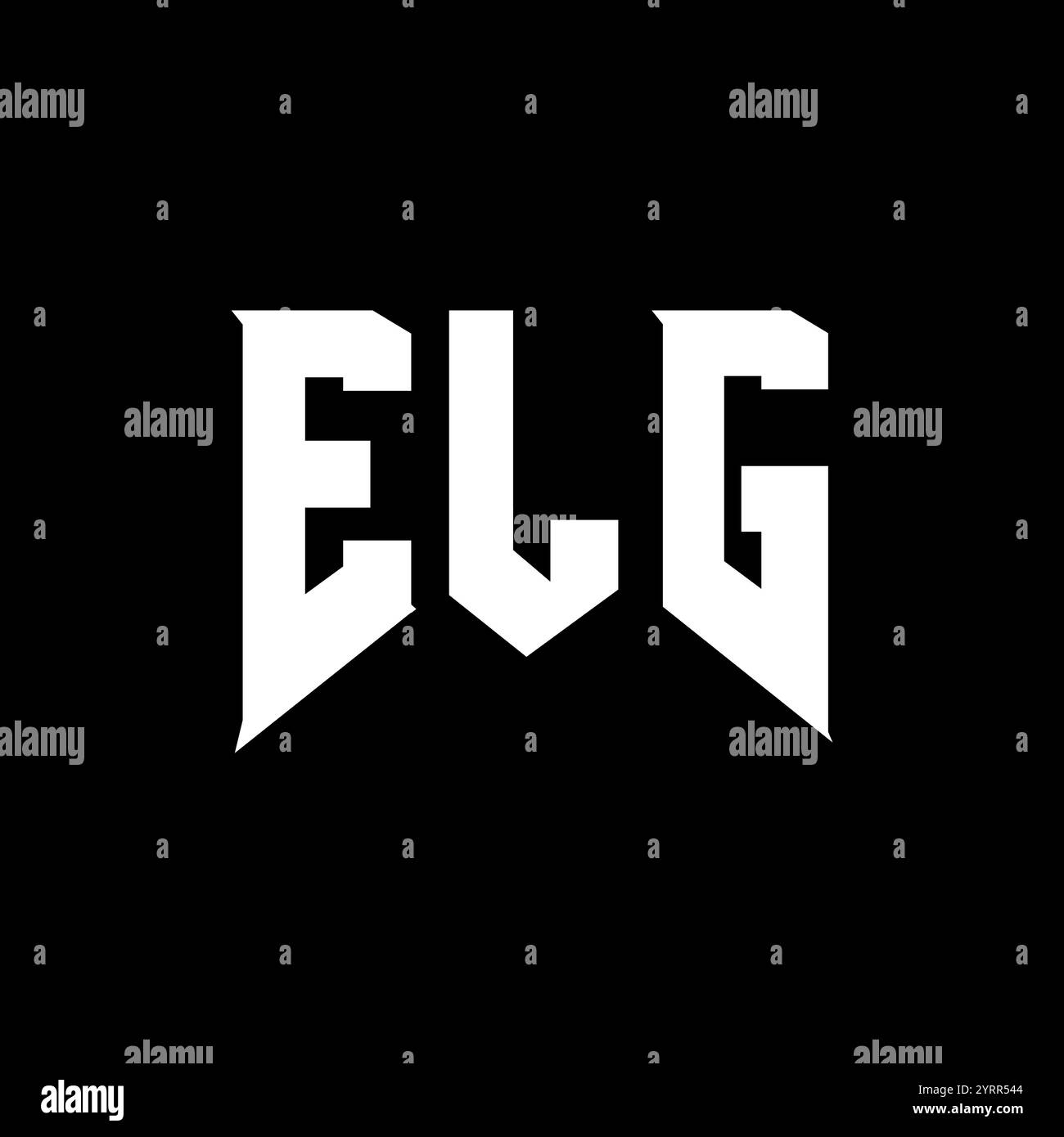 Elg logo design hi-res stock photography and images - Alamy