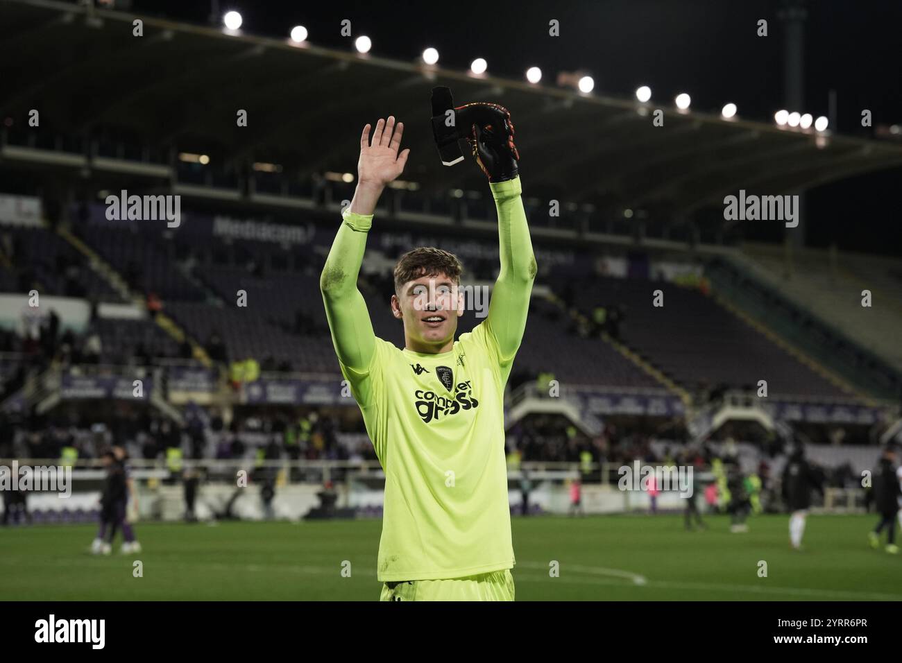 Firenze, Italia. 04th Dec, 2024. Empoli's goalkeeper Jacopo Seghetti ...
