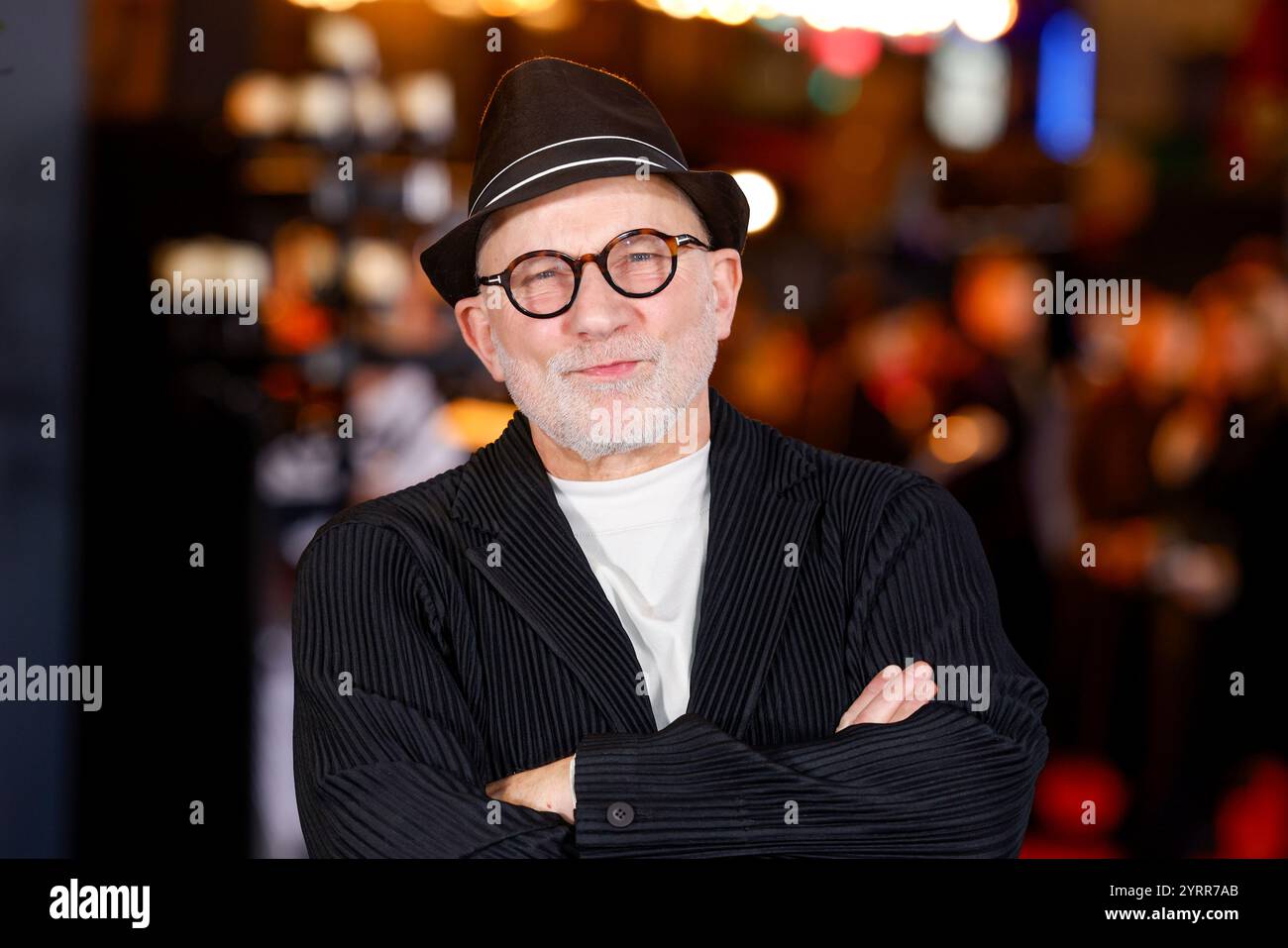 Simon McBurney poses for photographers upon arrival at the premiere of ...