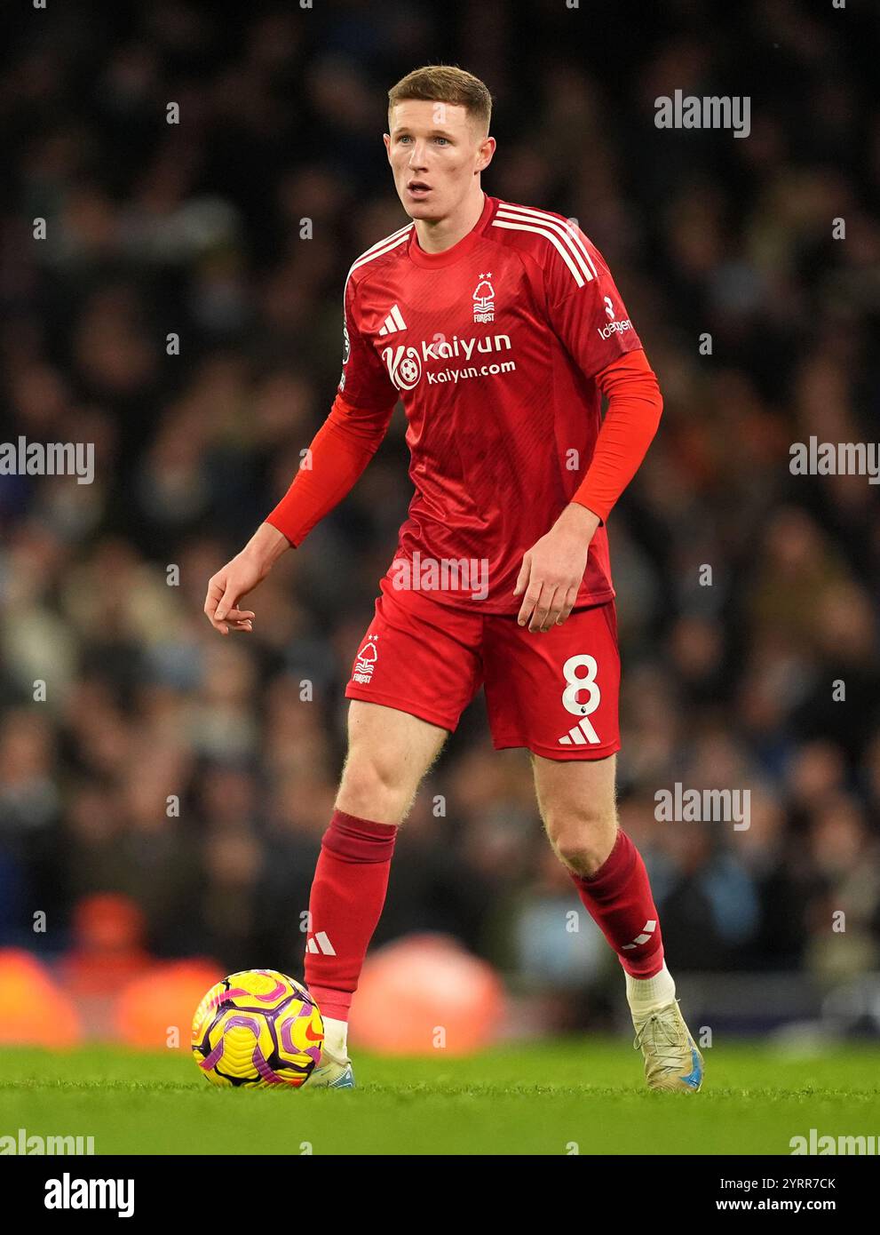 Nottingham Forest's Elliot Anderson during the Premier League match at ...
