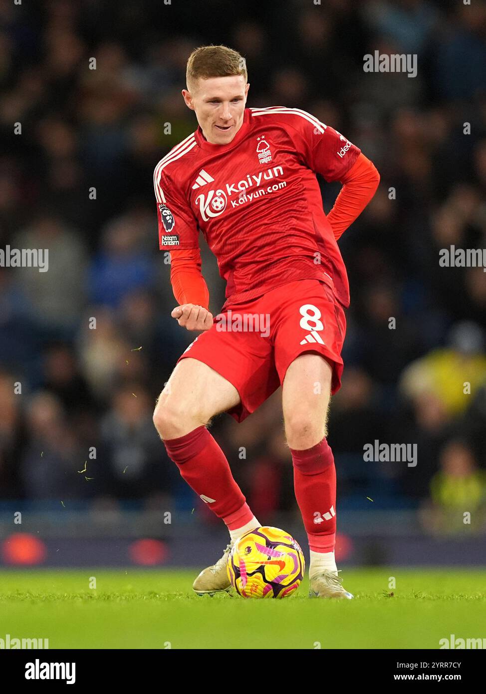 Nottingham Forest's Elliot Anderson during the Premier League match at ...