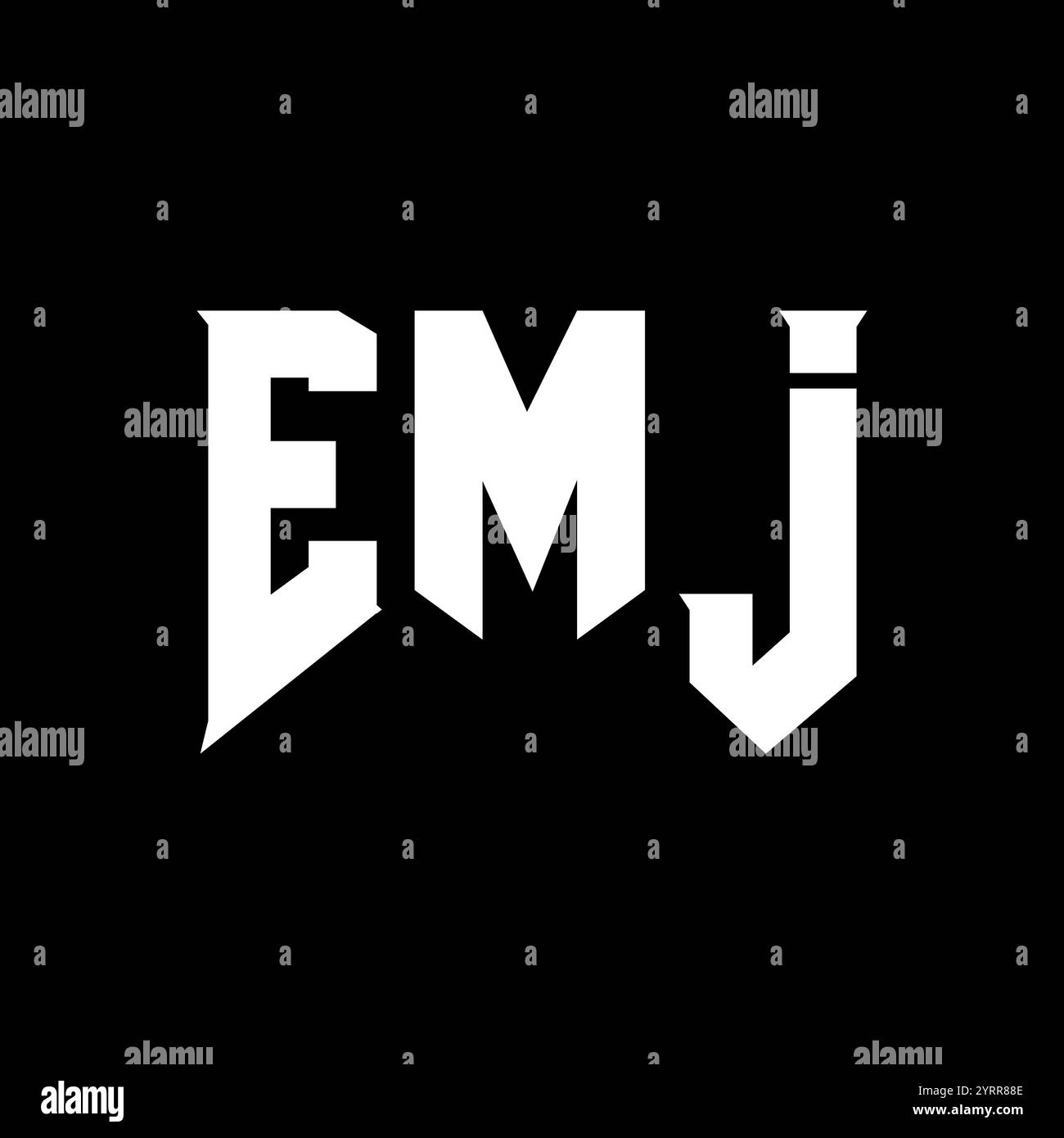 Emj business logo Black and White Stock Photos & Images - Alamy