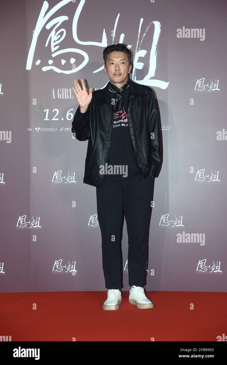 TAIPEI, CHINA - NOVEMBER 4, 2024 - Taiwanese actor Chun-hao Tuan ...