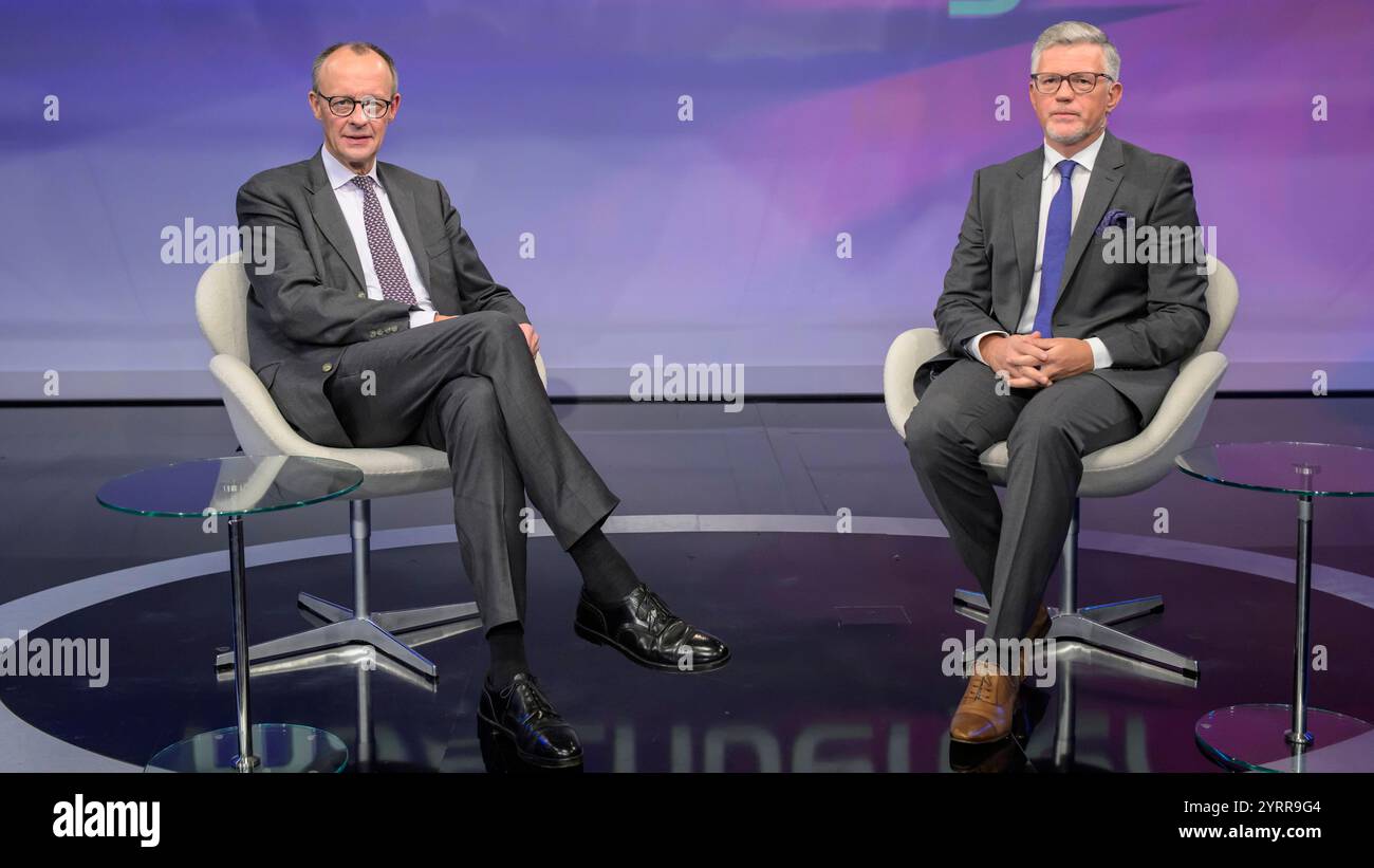 GER, Berlin, Studio, zu Gast bei - maischberger, Polittalk, TV, Format, mit Moderatorin - Sandra ...