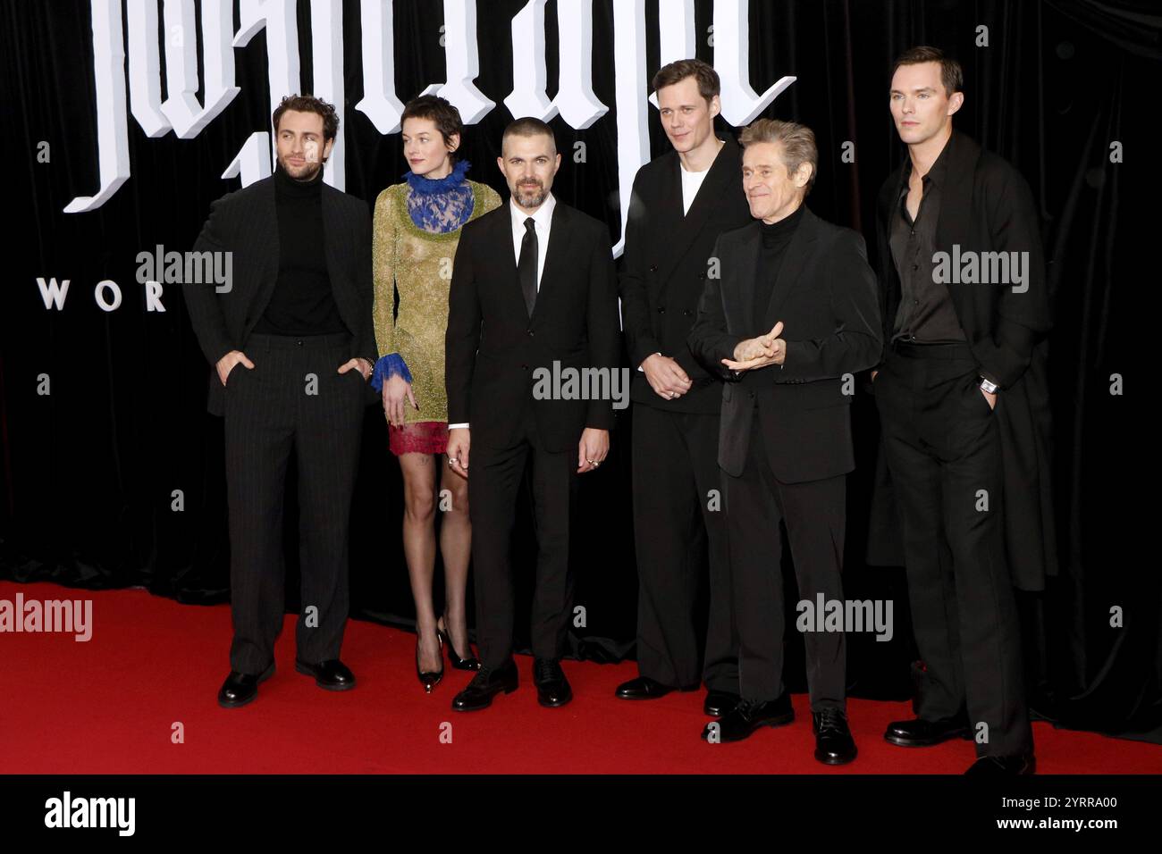 Aaron Taylor-Johnson, Emma Corrin, Robert Eggers, Bill Skarsgard ...
