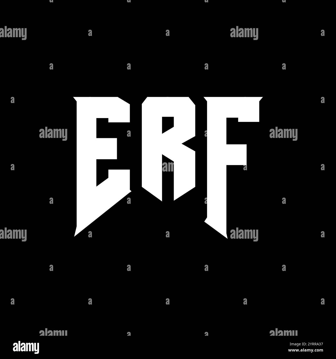 Erf minimalist logo Stock Vector Images - Alamy