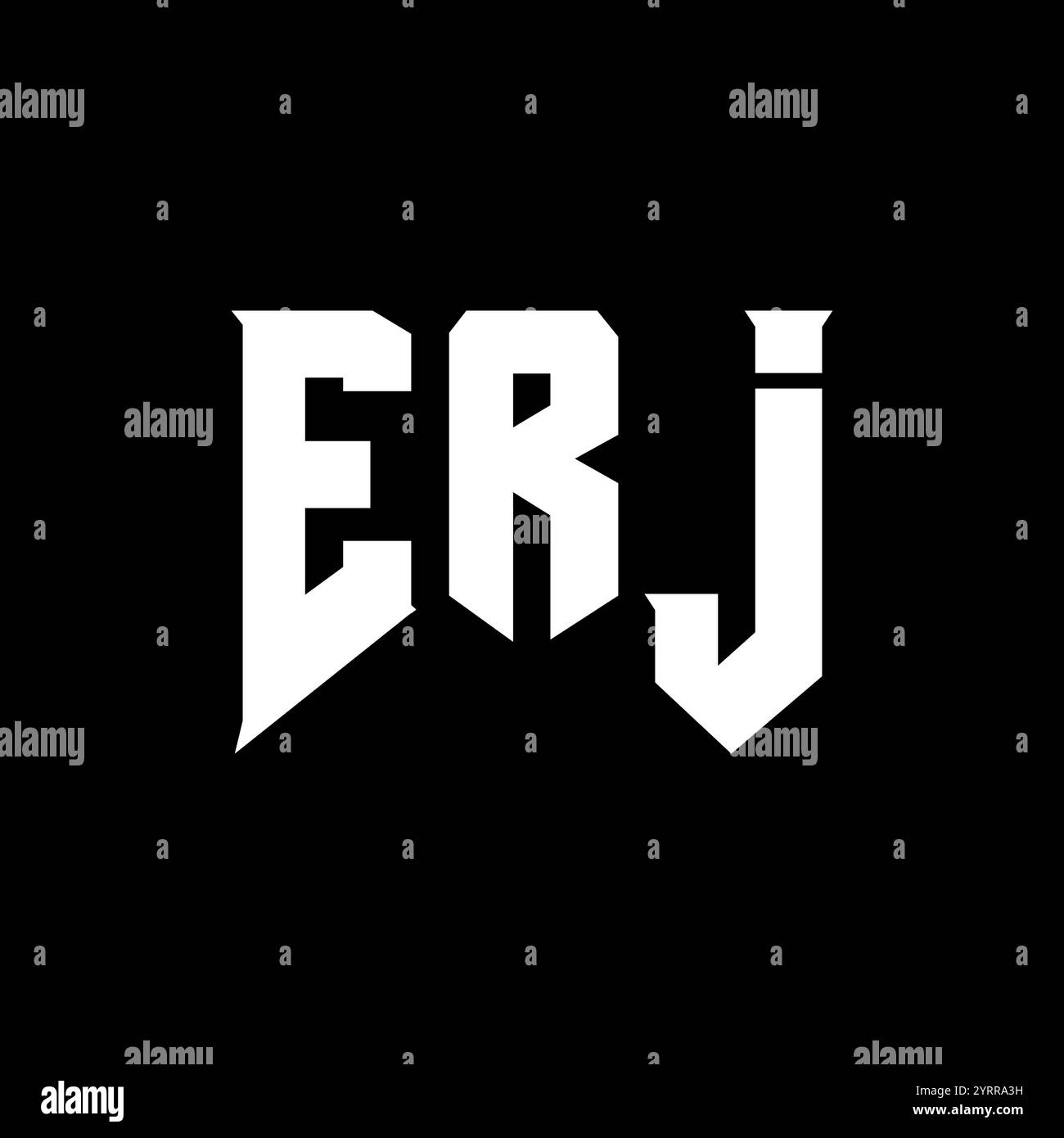 Erj logo design hi-res stock photography and images - Alamy