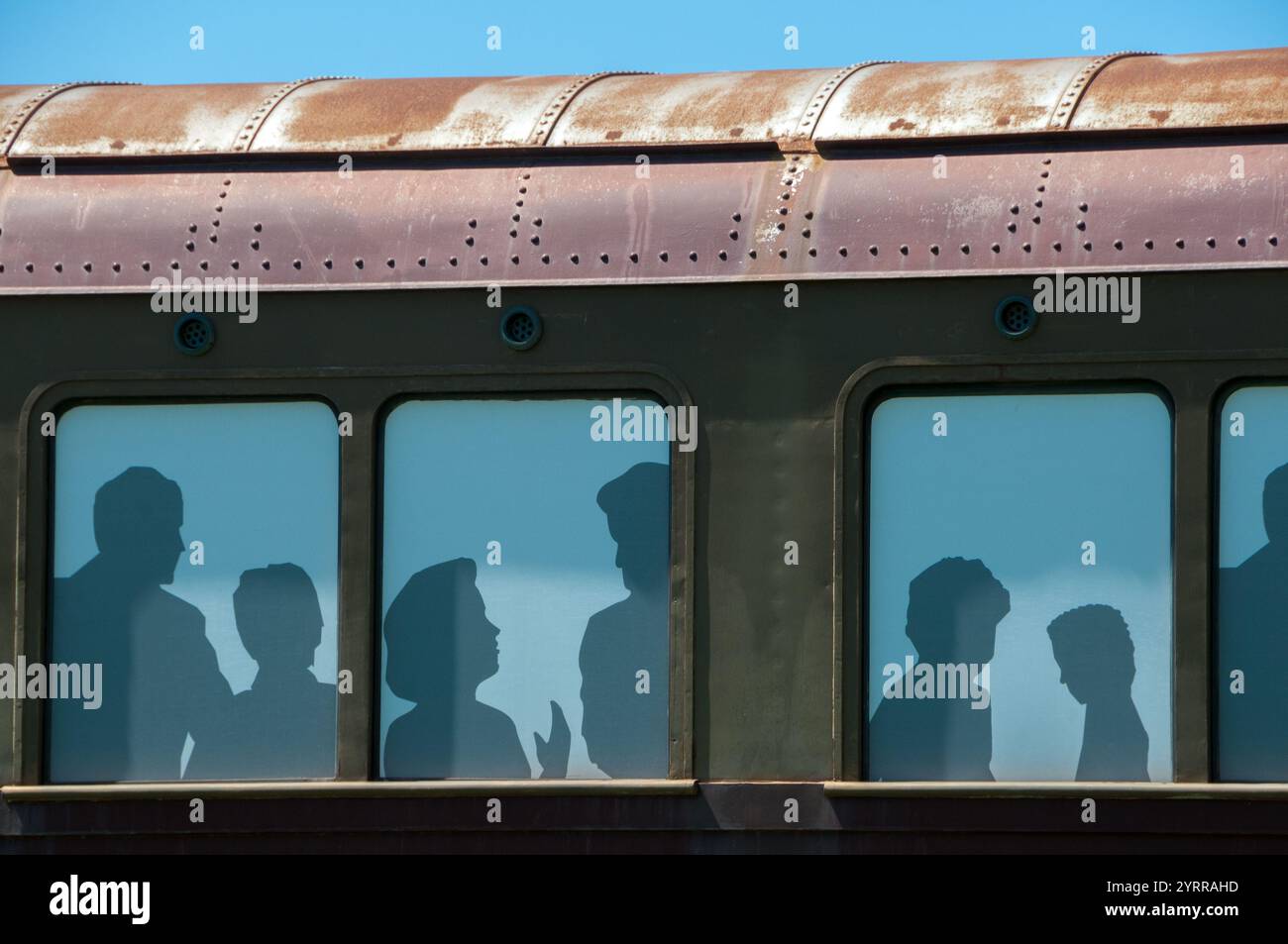 Vintage locomotives at the National Railway Museum of Pietrarsa ...