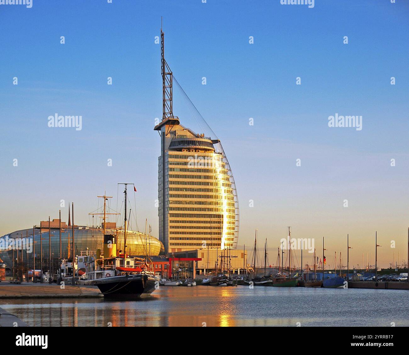 Atlantic Hotel Sail City in Bremerhaven, Museum Harbour, Sailing Ships ...