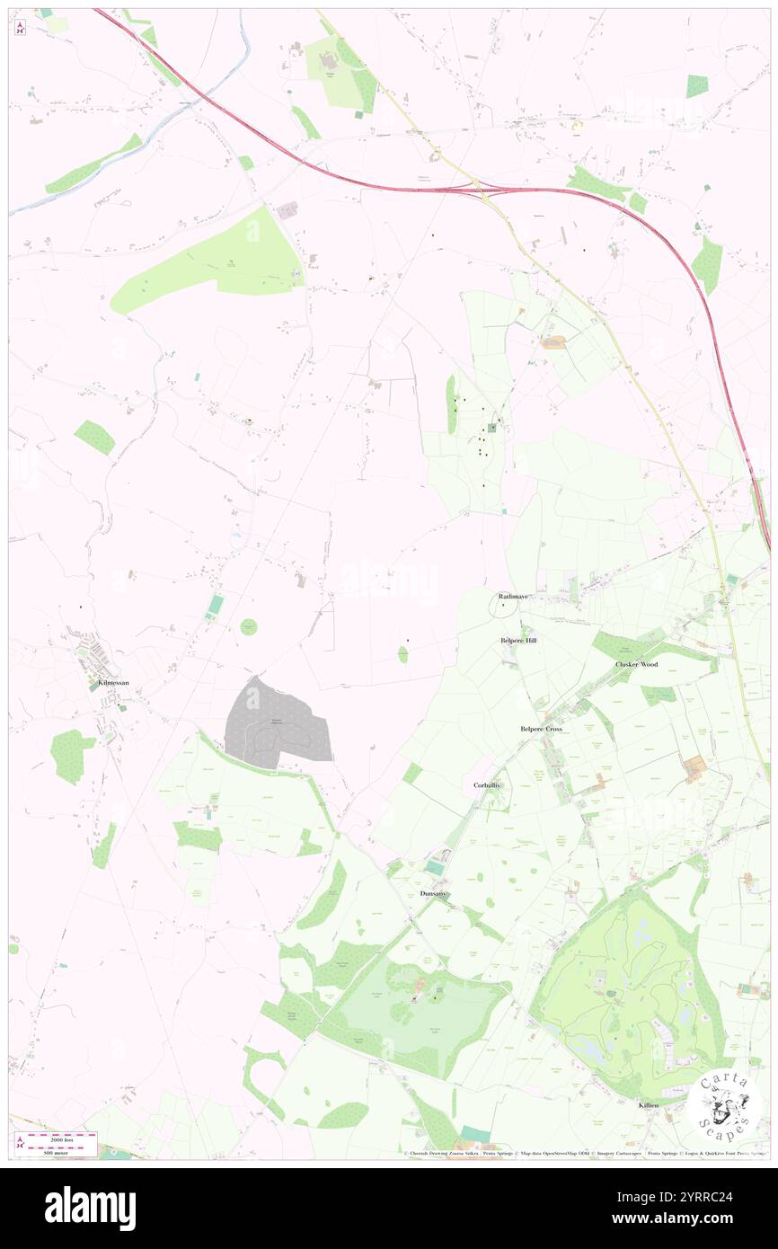 Odder map hi-res stock photography and images - Alamy