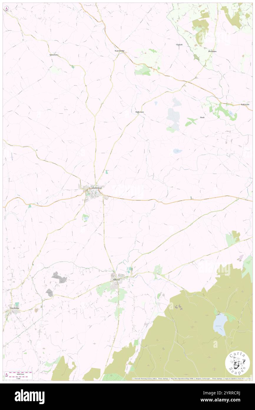 Cavan monaghan map Cut Out Stock Images & Pictures - Alamy