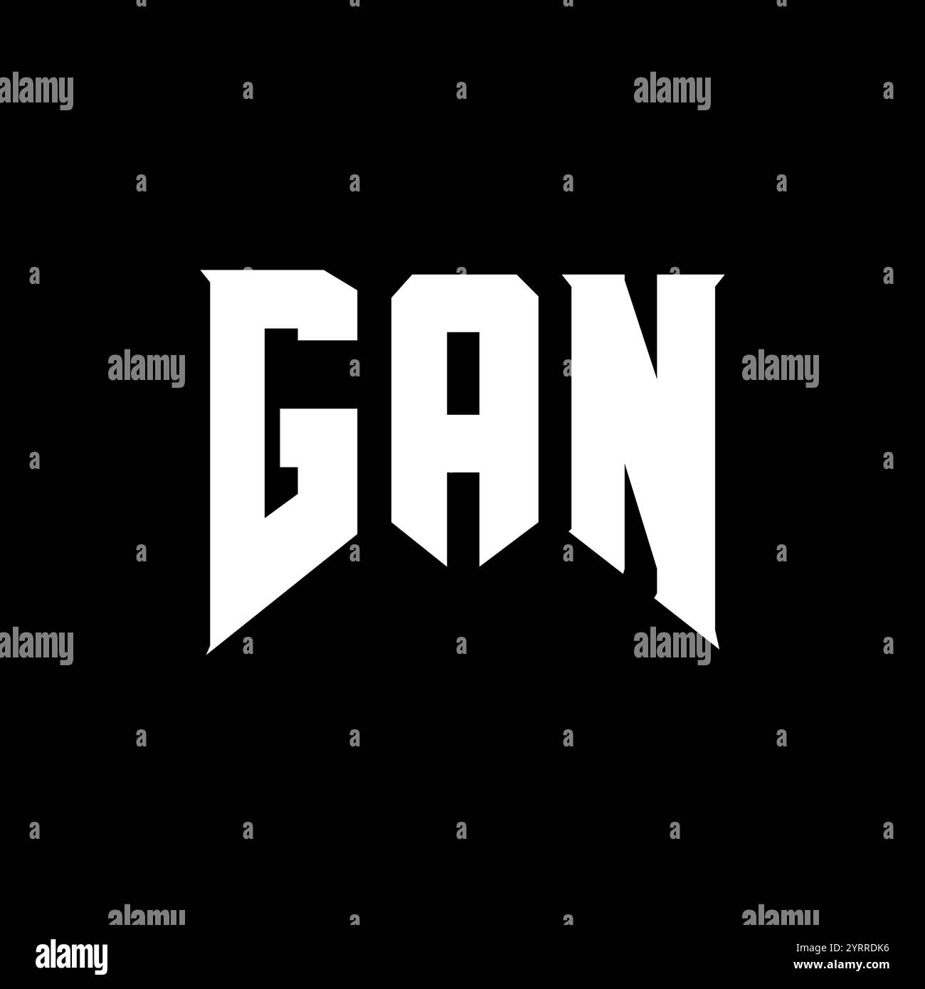 Gan technology company logo Stock Vector Images - Alamy