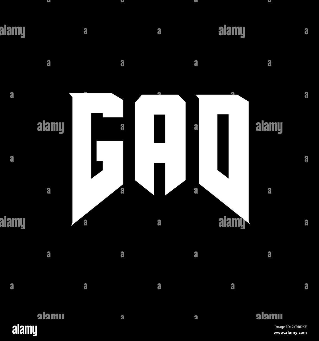 GAD letter logo design for technology company. GAD logo design black ... GAD letter logo design for technology company. GAD logo design black ...