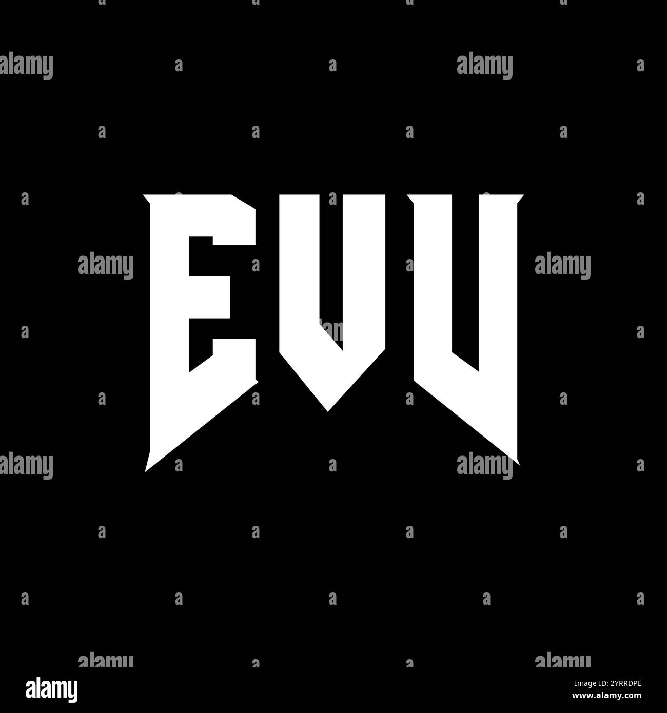 Evv business logo hi-res stock photography and images - Alamy