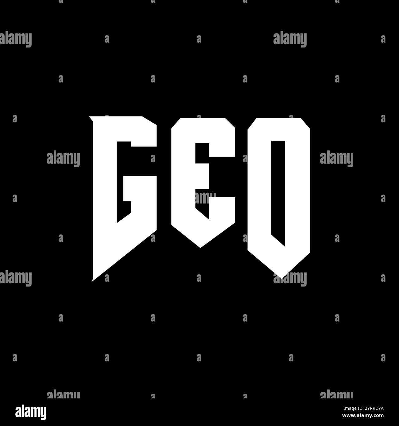 Geo technology company logo hi-res stock photography and images - Alamy