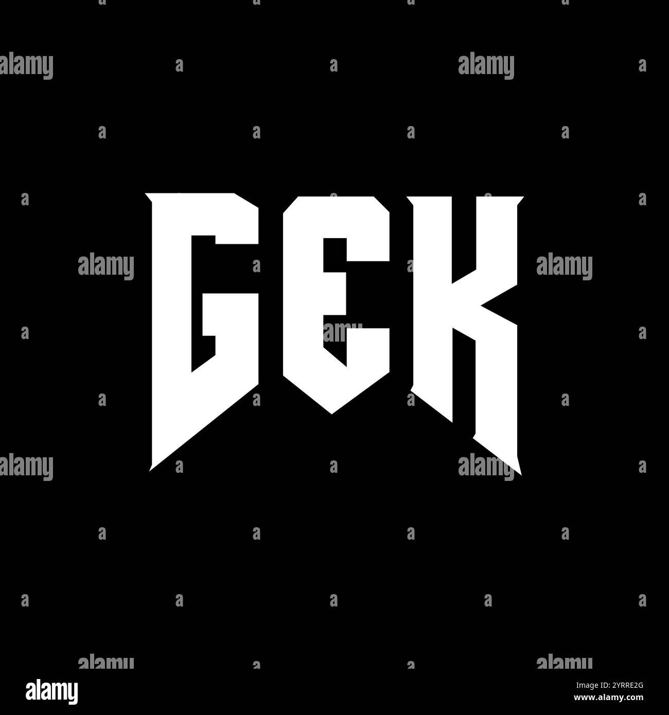 Gek logo Stock Vector Images - Alamy