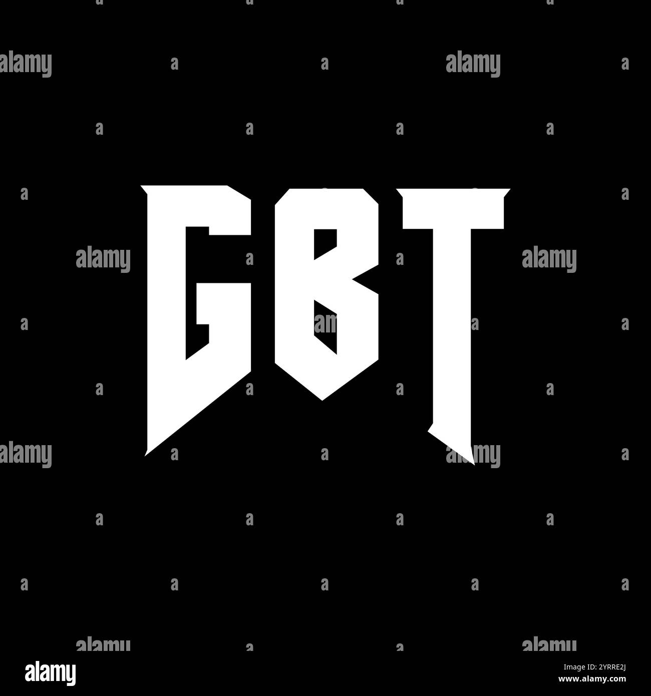GBT letter logo design for technology company. GBT logo design black ...