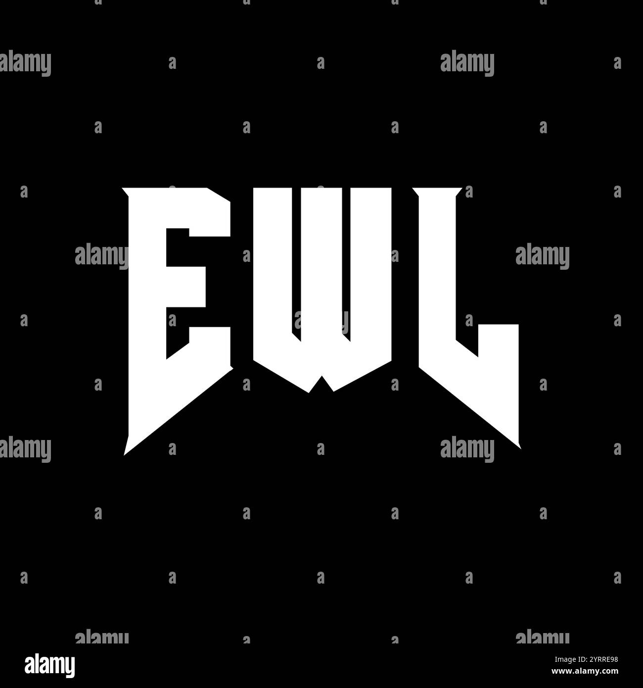 Ewl logo design hi-res stock photography and images - Alamy