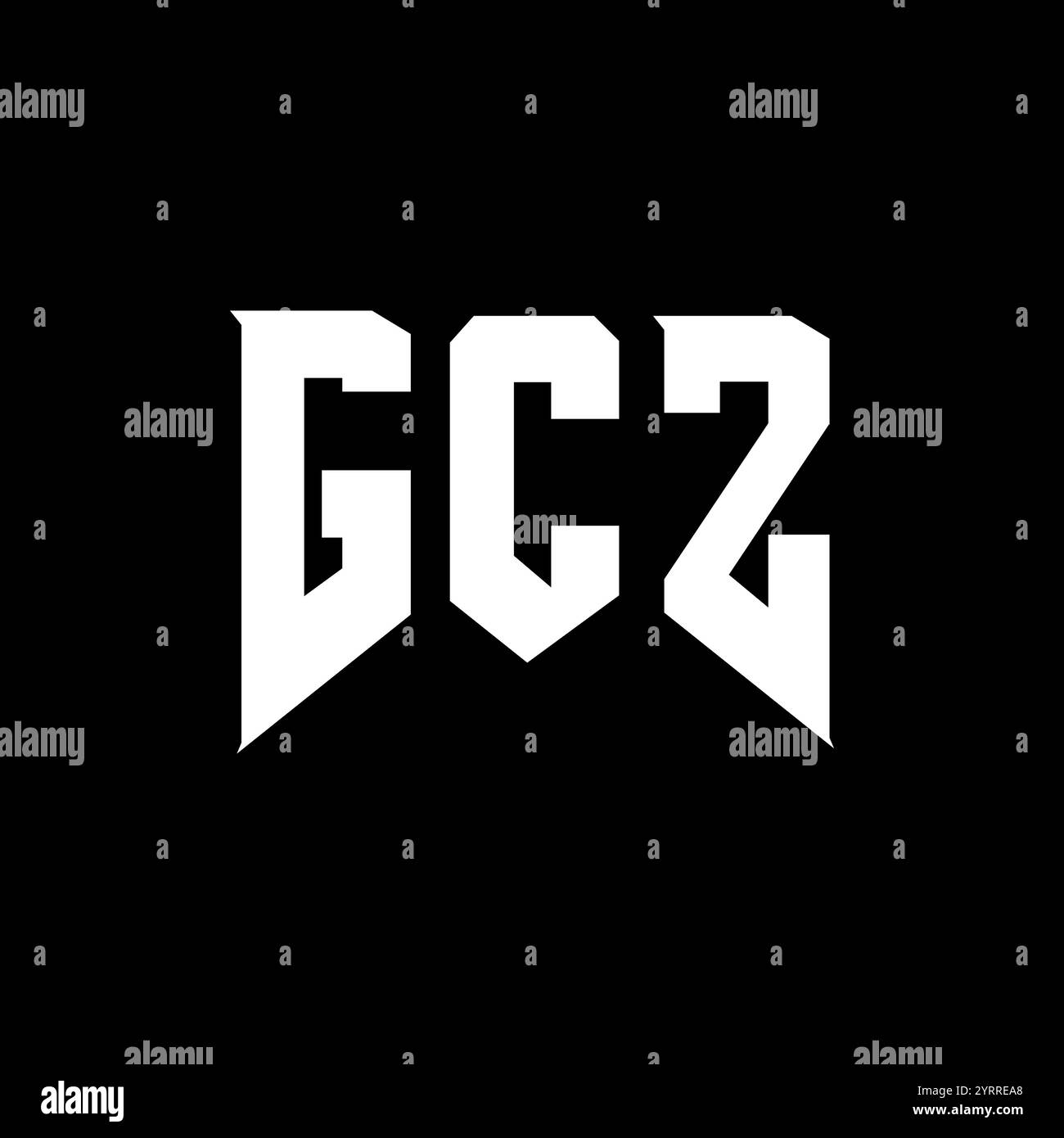 Gcz logo design hi-res stock photography and images - Alamy