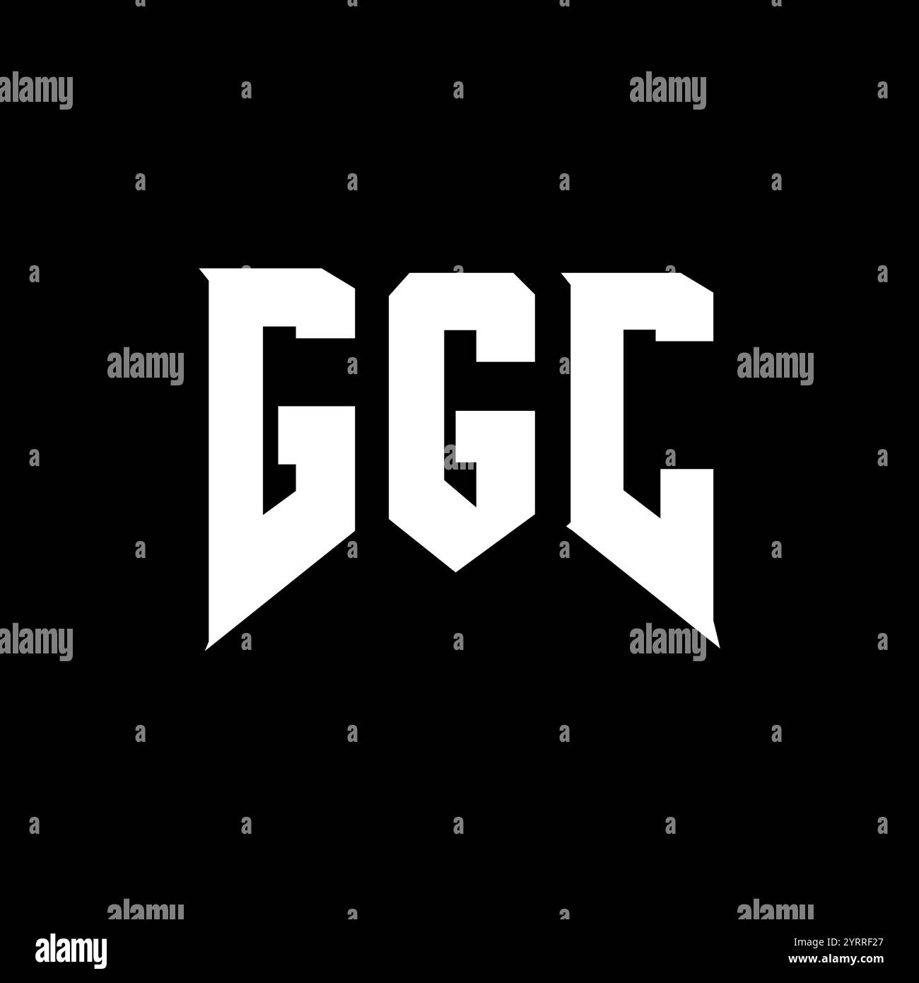 Ggc marketing logo Stock Vector Images - Alamy
