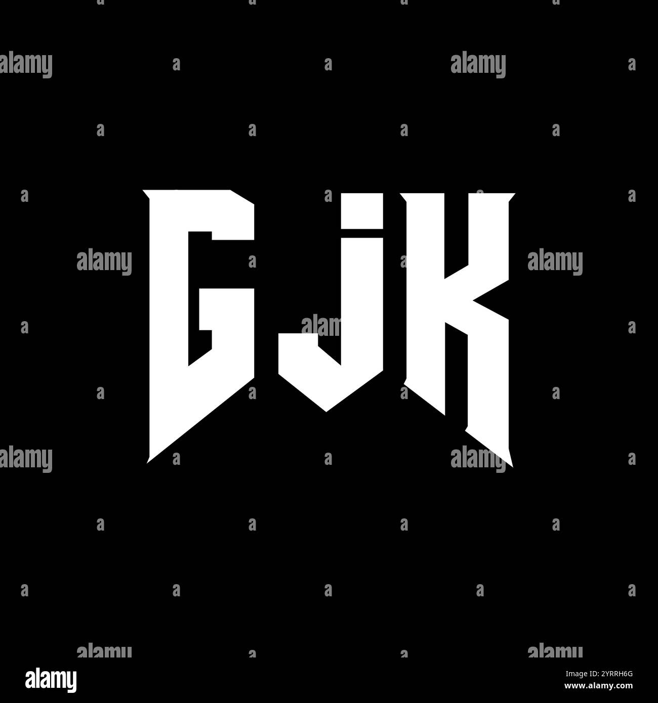 Gjk business company logo hi-res stock photography and images - Alamy