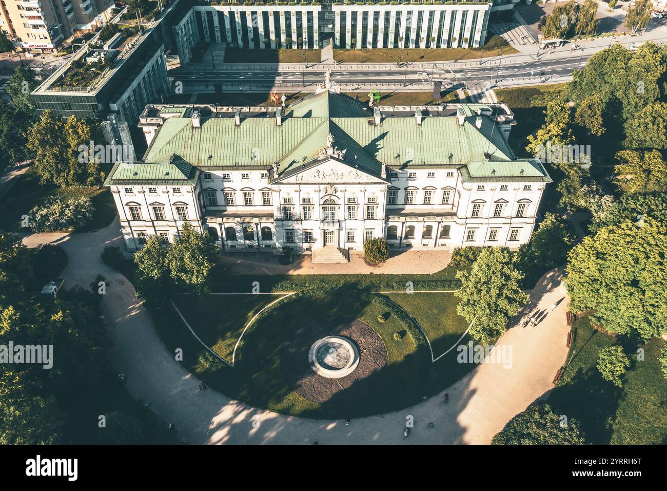 Krasiński library in warsaw hi-res stock photography and images - Alamy