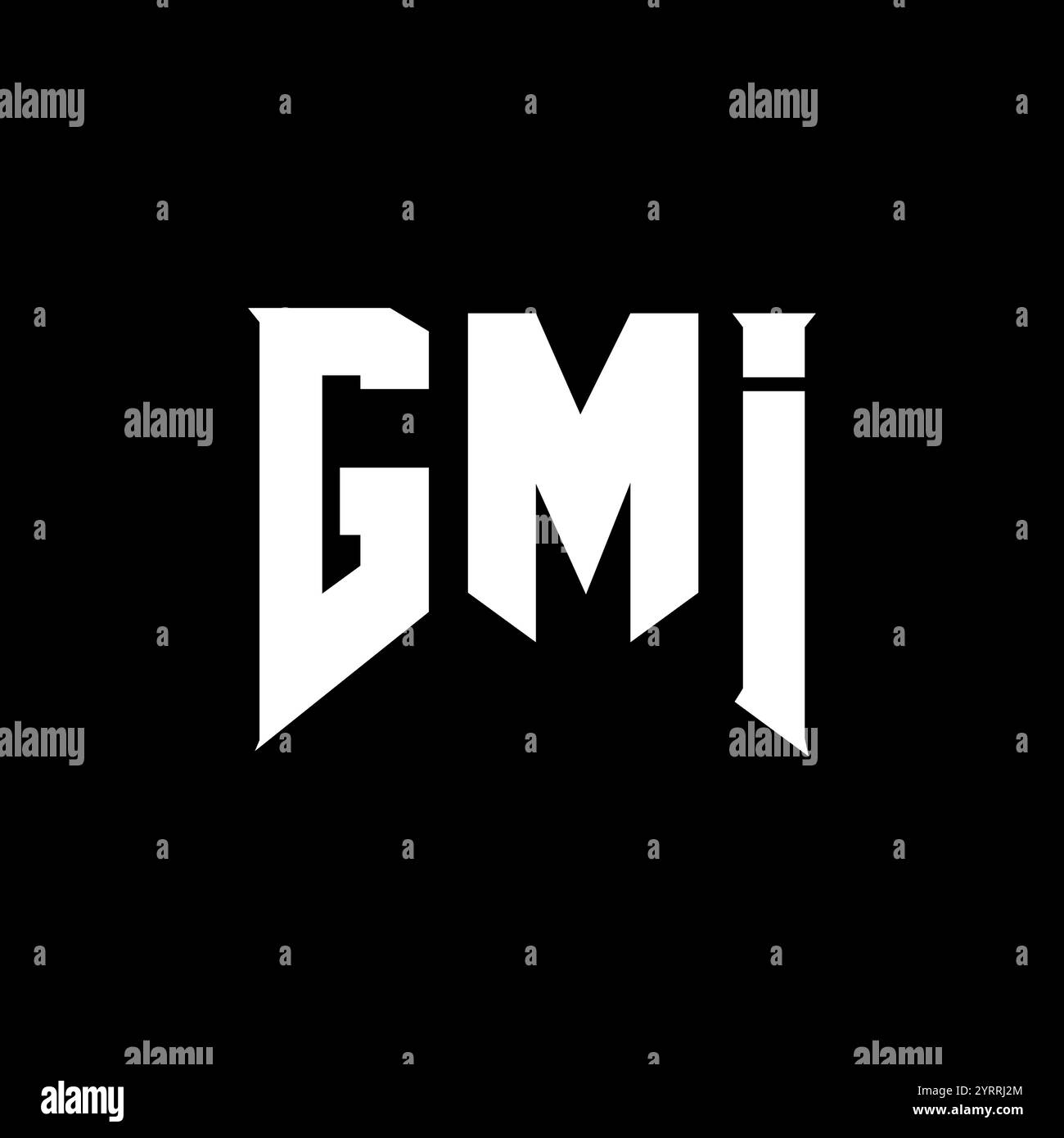 Gmi minimalist logo Stock Vector Images - Alamy