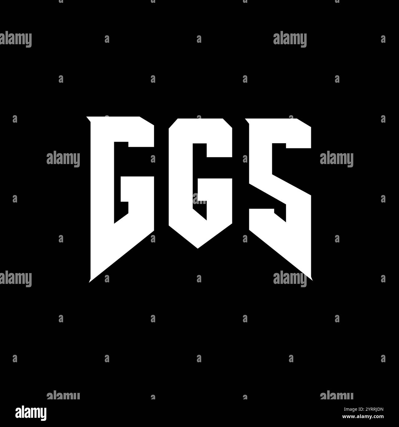 GGS letter logo design for technology company. GGS logo design black ...