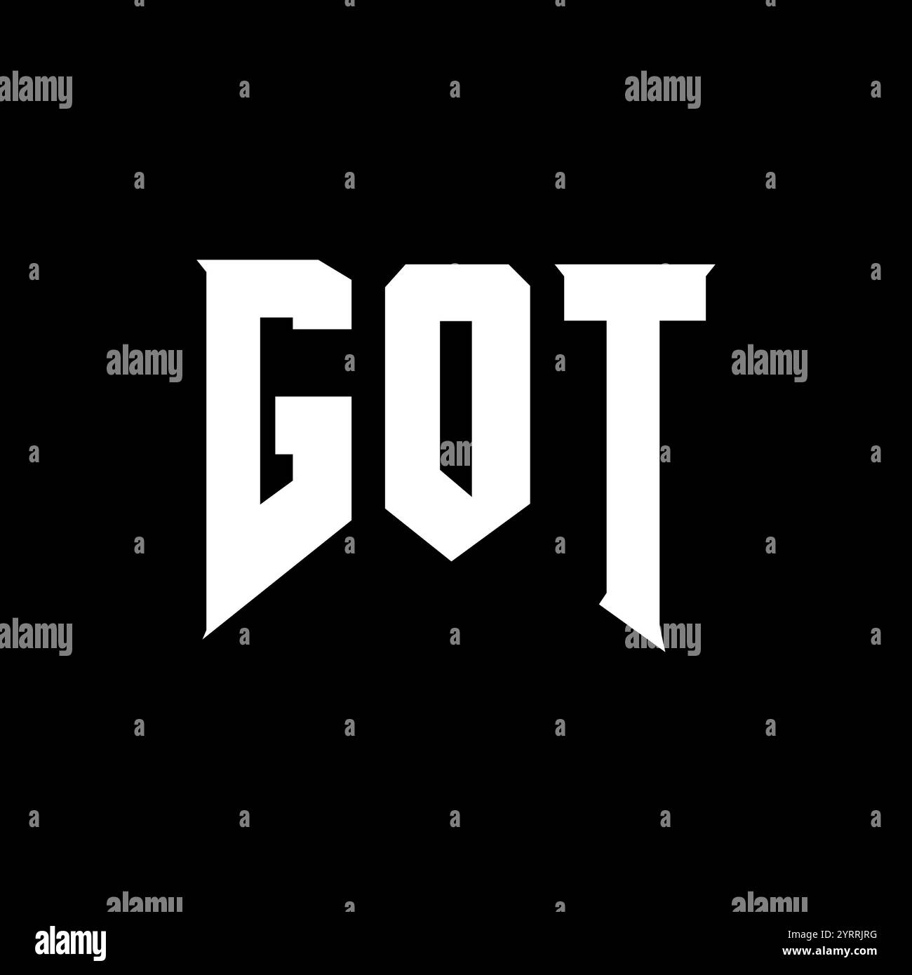Got minimalist logo hi-res stock photography and images - Alamy